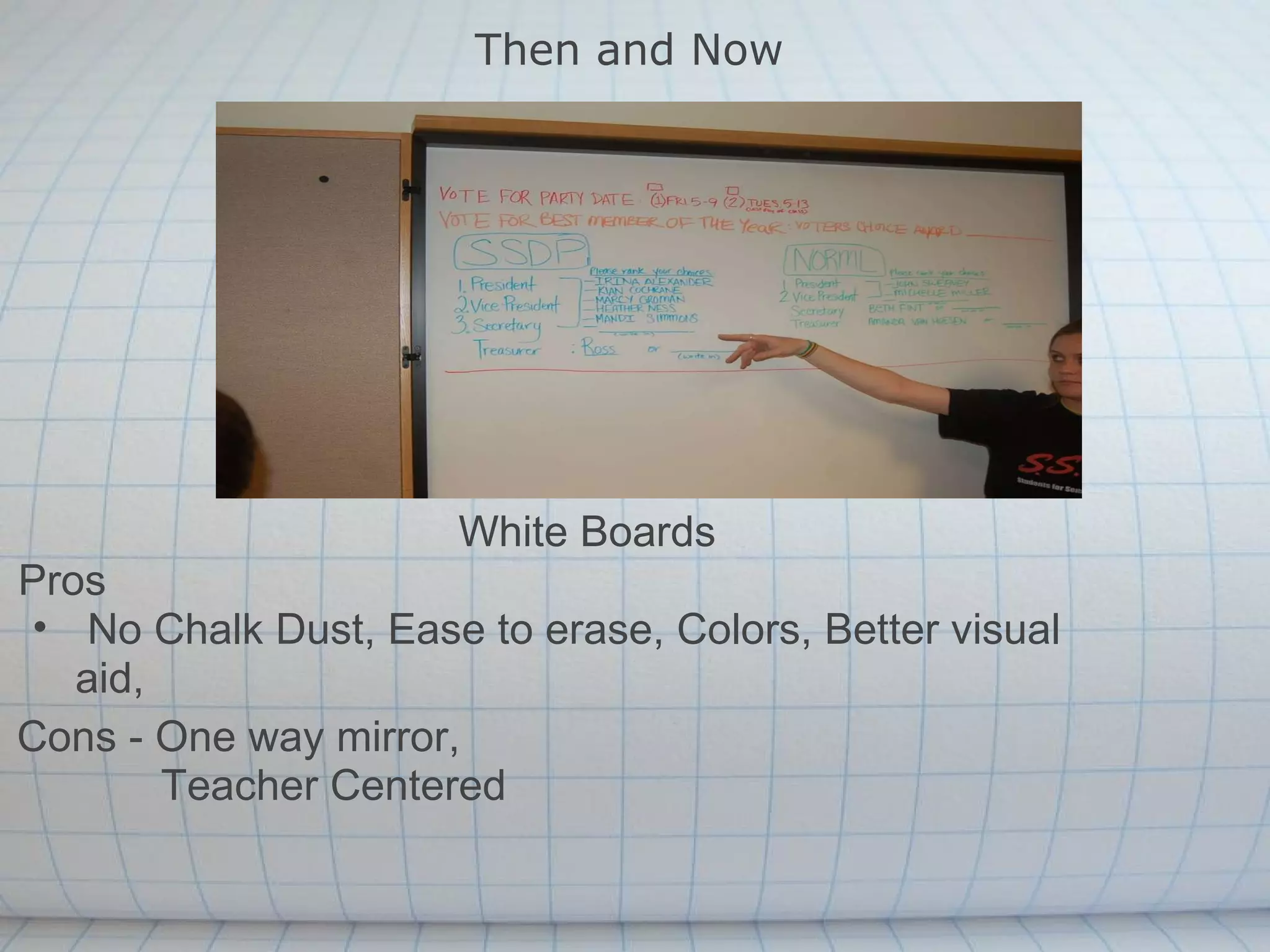 Innovative Uses of White Boards | PPT