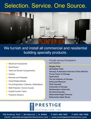 Prestige Distribution Info Sheet | PDF