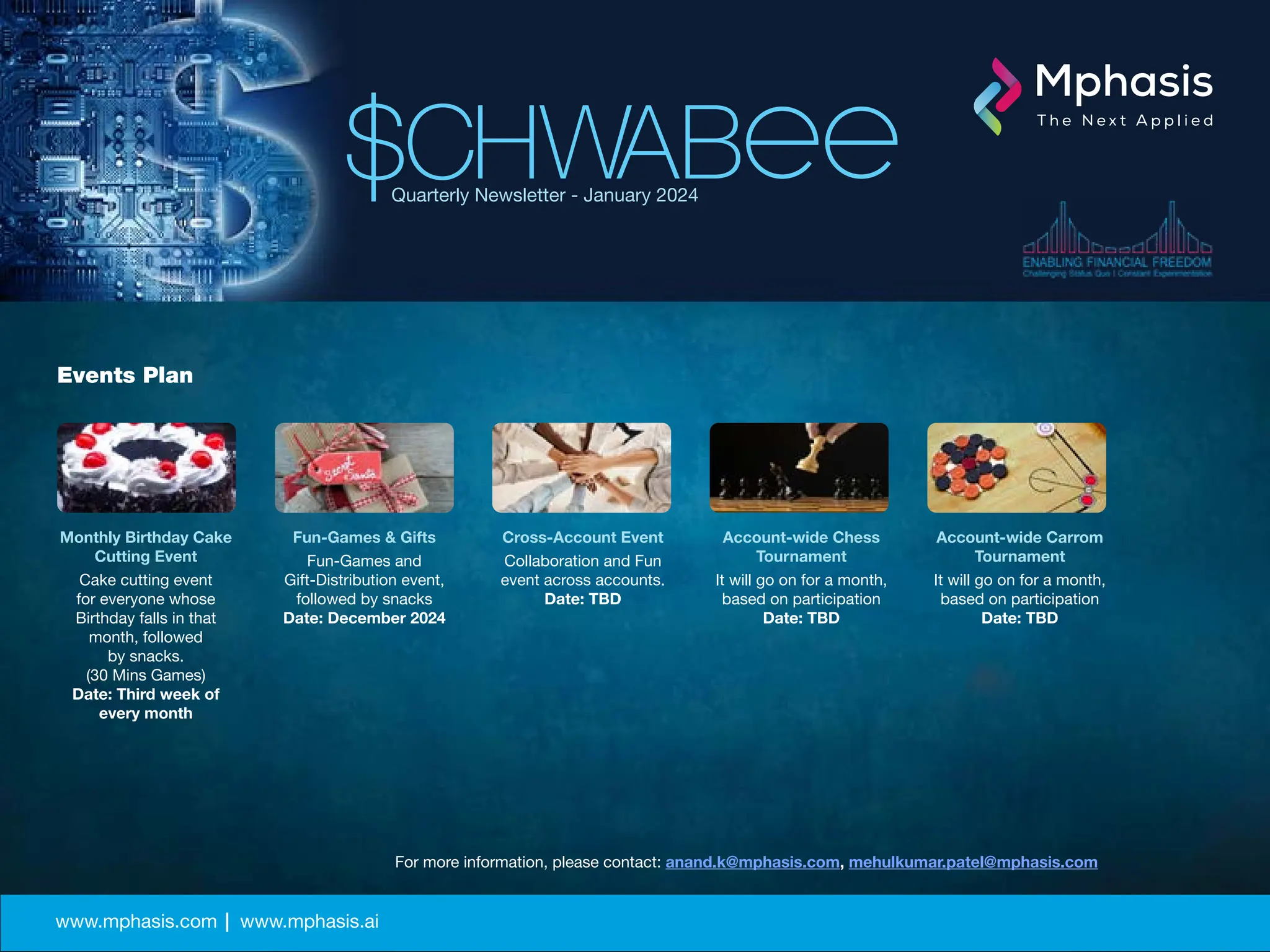 Mphasis - Schwab Newsletter PDF - Sample 8707 | PDF | Cloud Computing | Internet