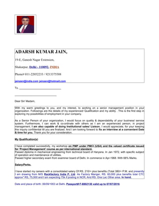 AKJ_RESUME | PDF