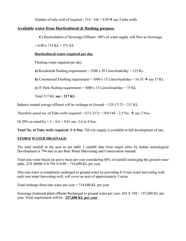 Utility plan for Sohna | PDF