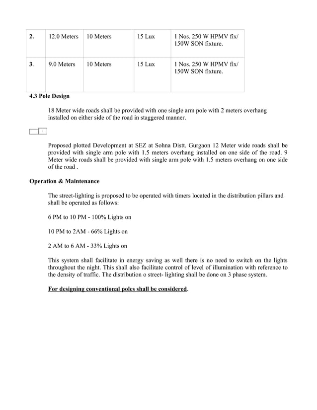 Utility plan for Sohna | PDF