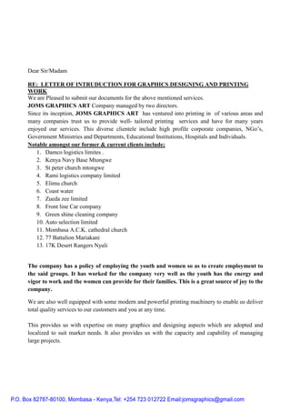 Joms Graphics Art Profile | PDF