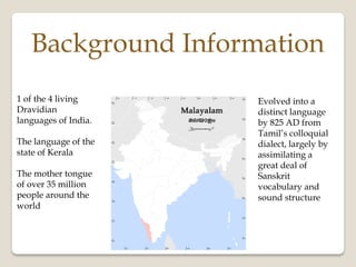 Malayalam Phonology Presentation | PDF