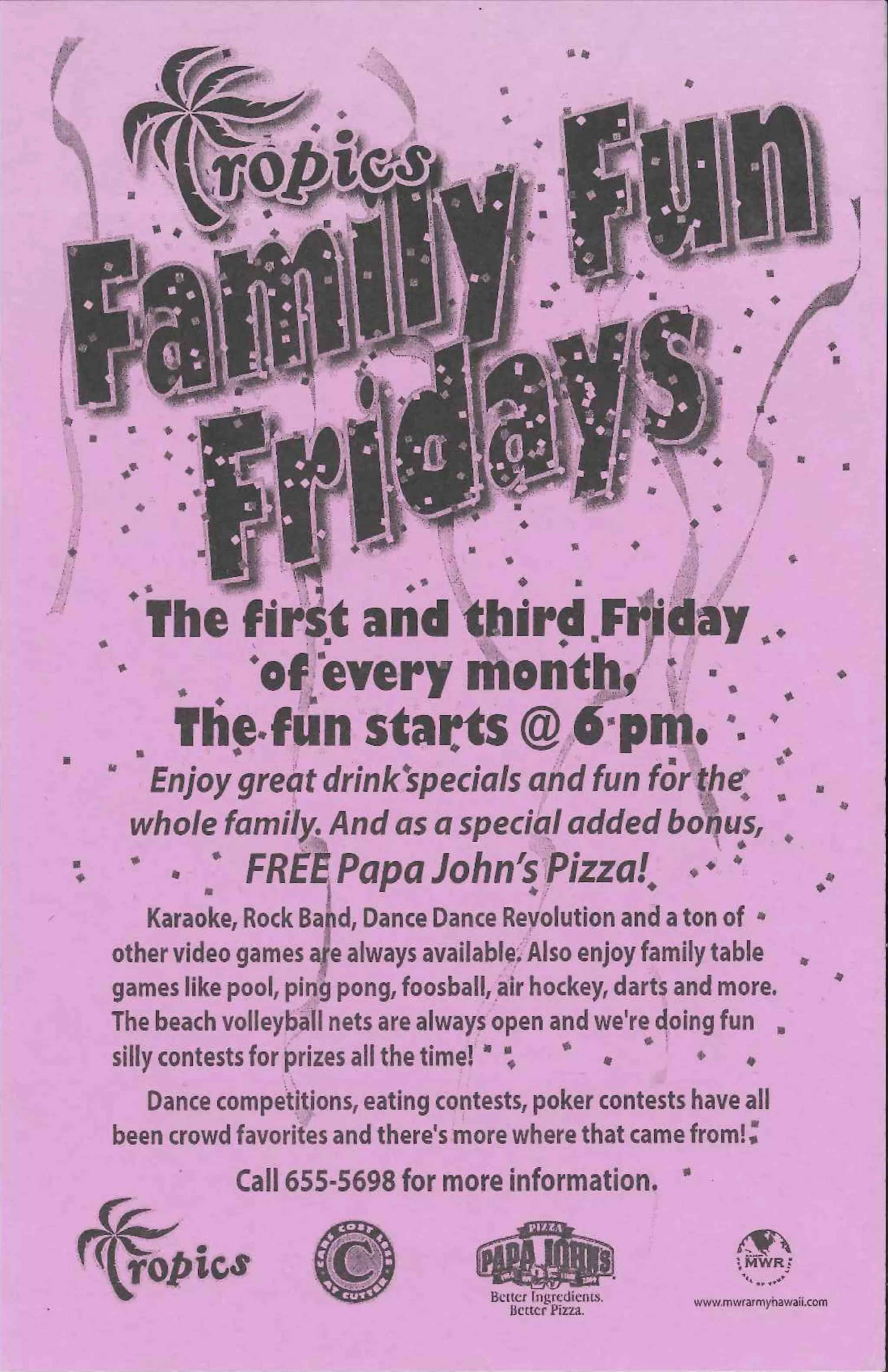 Family Fun Fridays Flyer | PDF