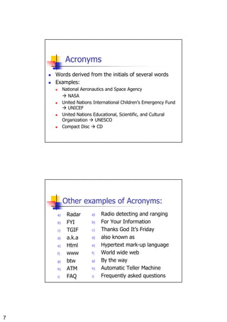 8714 5 word formation processes | PDF