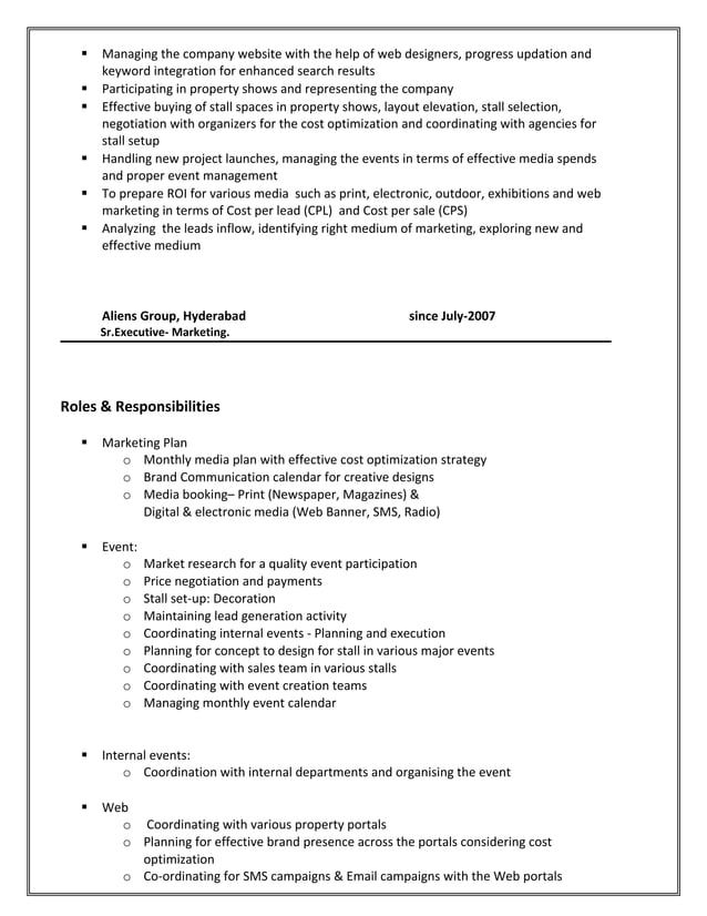 Revised venkat CV | PDF