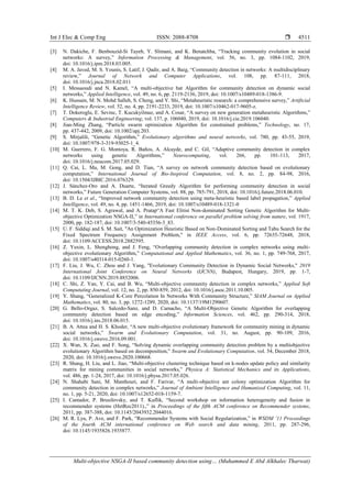 Multi-objective NSGA-II based community detection using dynamical evolution social network | PDF
