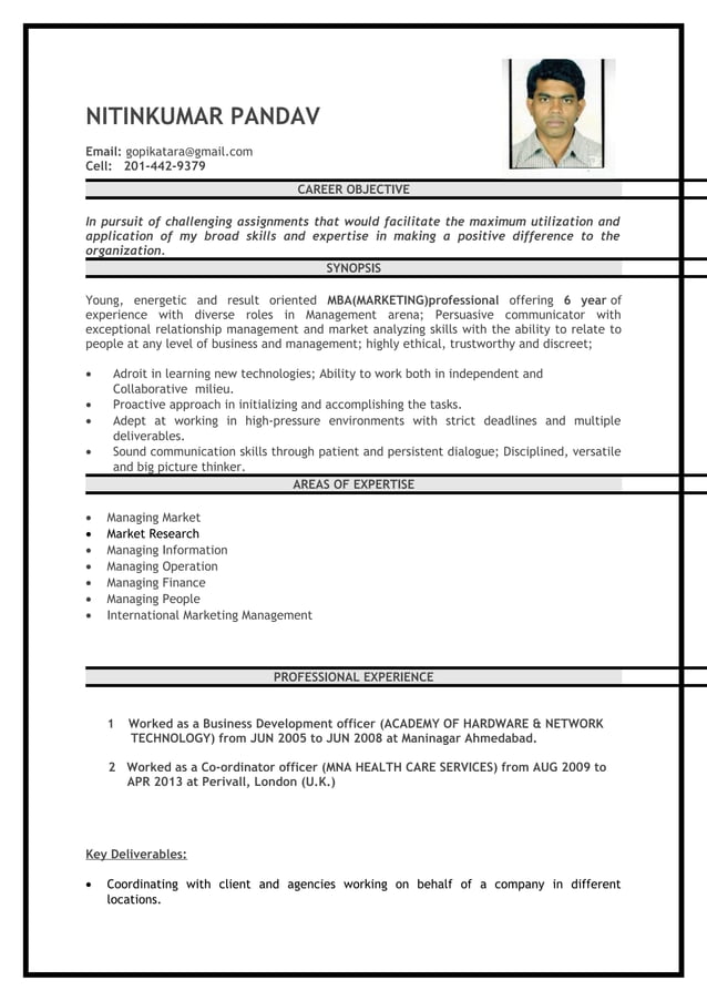 nitin Cv | PDF