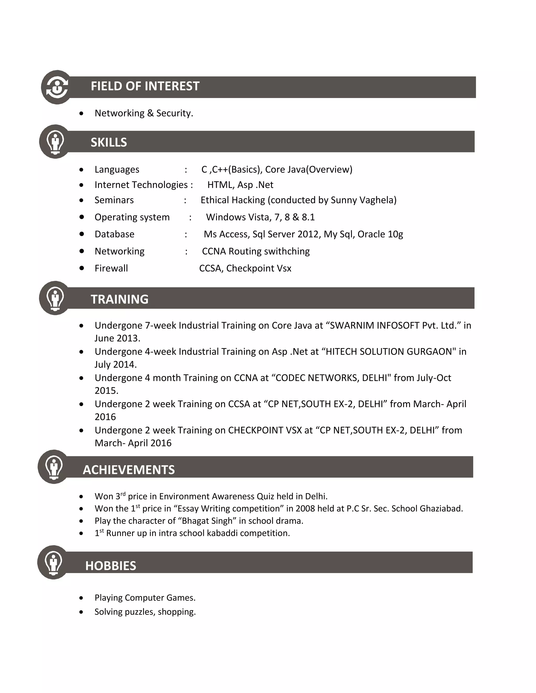 fresher_resume | PDF