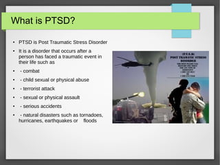 PTSD Power point hcs 310 | PPT