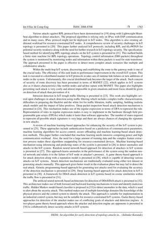 DEDA: An algorithm for early detection of topology attacks in the internet of things | PDF