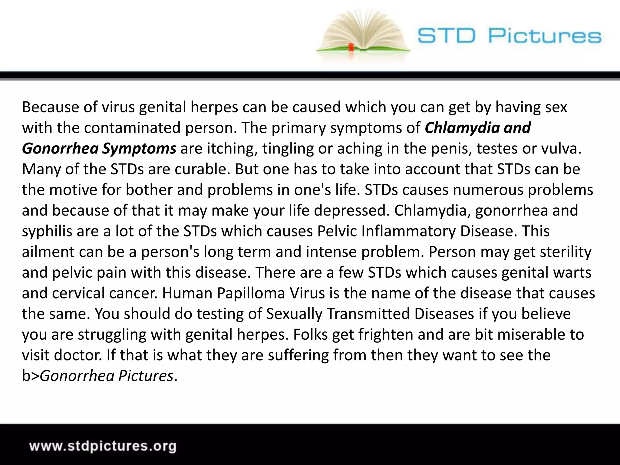 The #1 resource for STD pictures and photos | PPTX