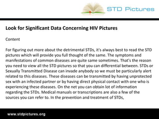 The #1 resource for STD pictures and photos | PPTX