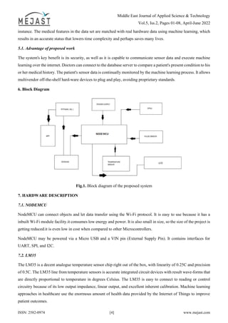 Advanced Patient Monitoring System with Diseases Prediction System ...