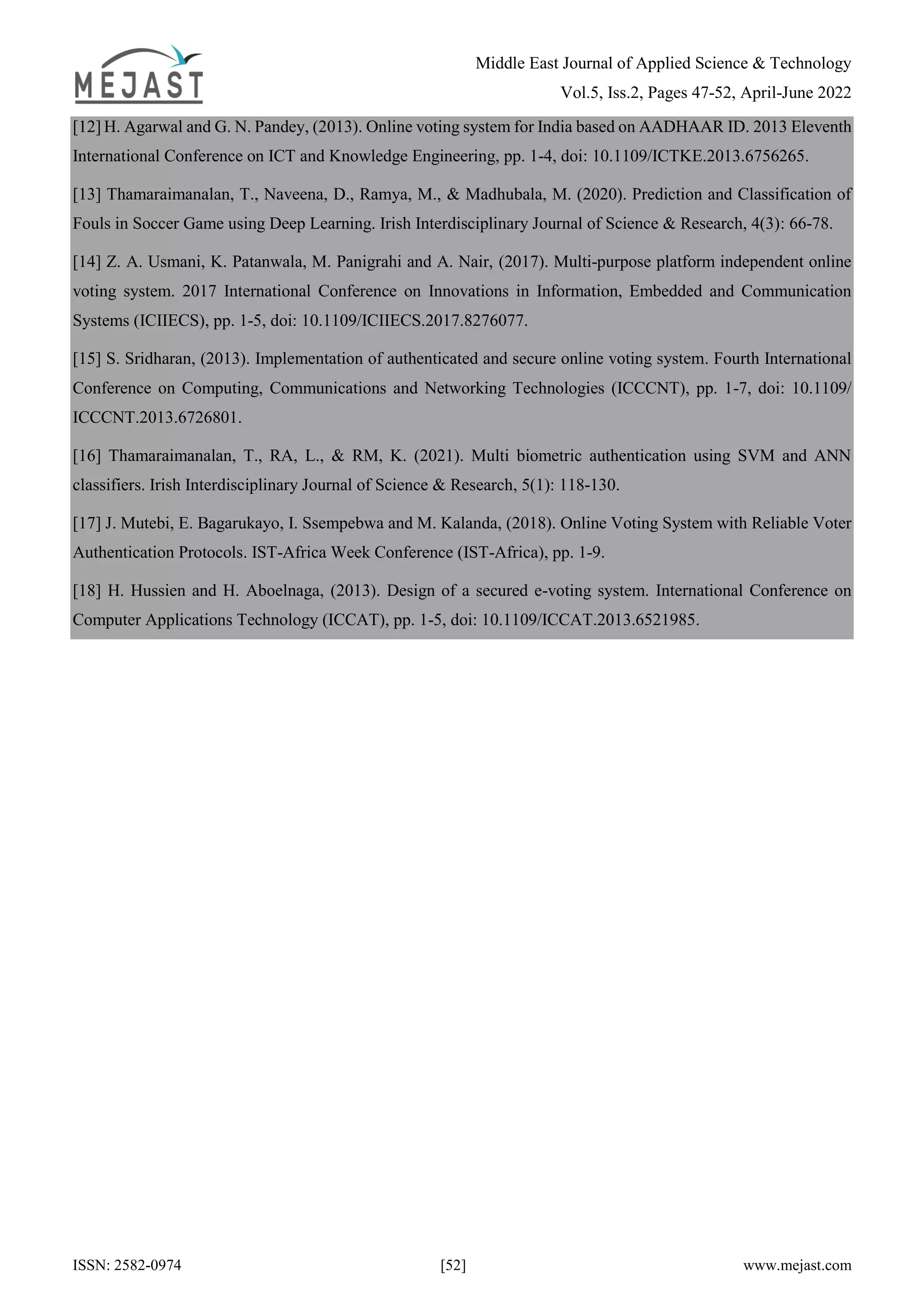 Avoiding Phishing Attacks in Online Voting System | PDF