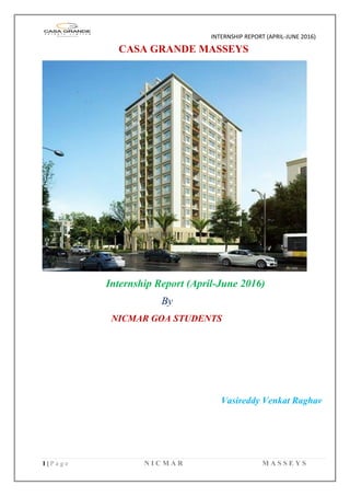 Casagrande Internship Report | PDF