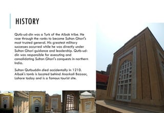 qutubuddin aibak tomb - Aroosa Javaid | PDF