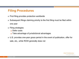 Patents & The Global Media | PDF