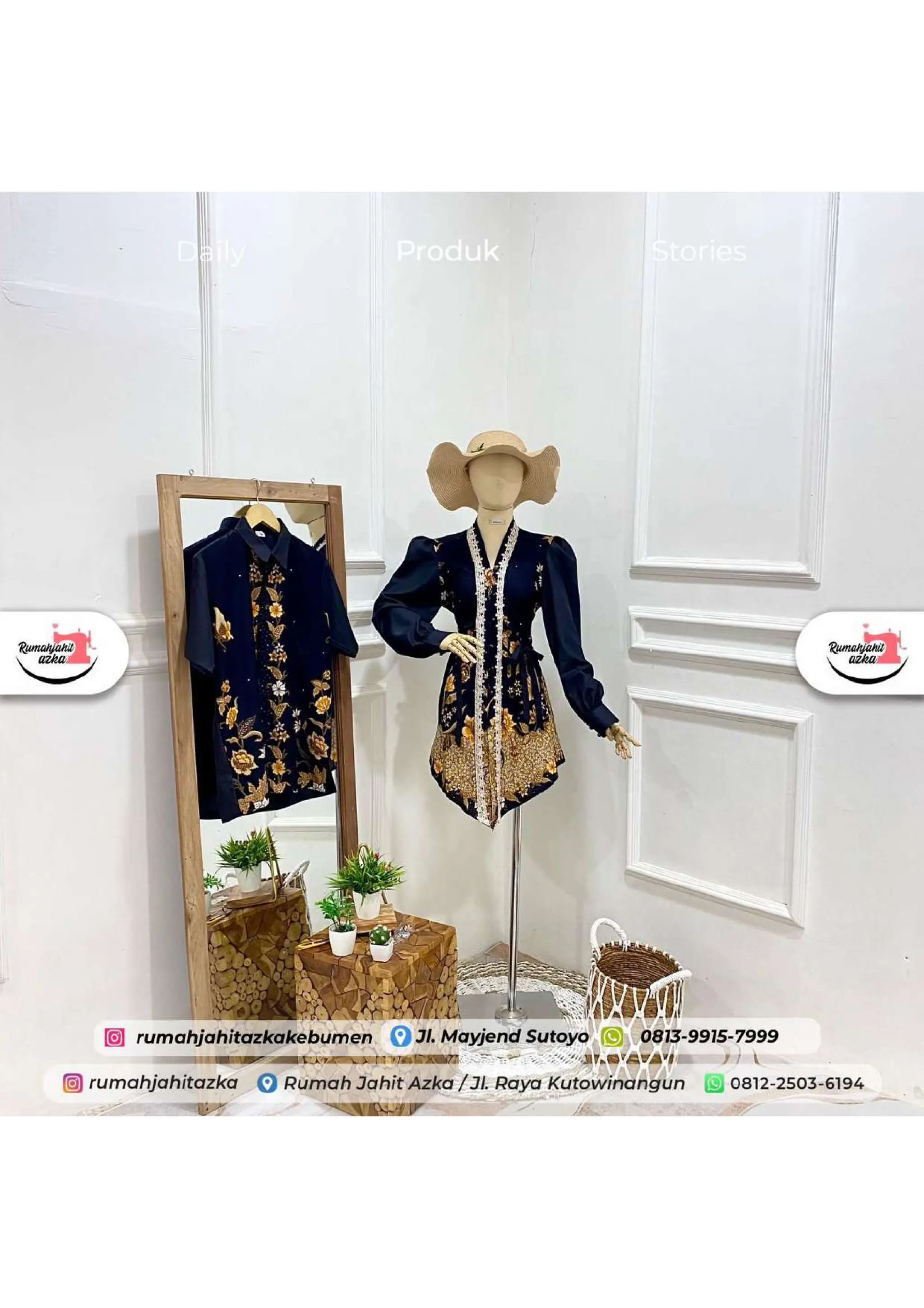 Couple Batik Modern by Rumah Jahit Azka | PDF