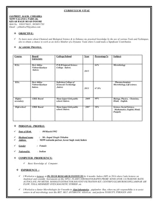 JASPREET UPDATED RESUME | DOCX
