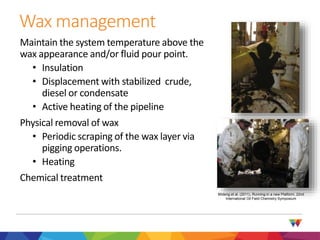 Flow Assurance Wax Study on the Ravn Production System_Approved | PPT