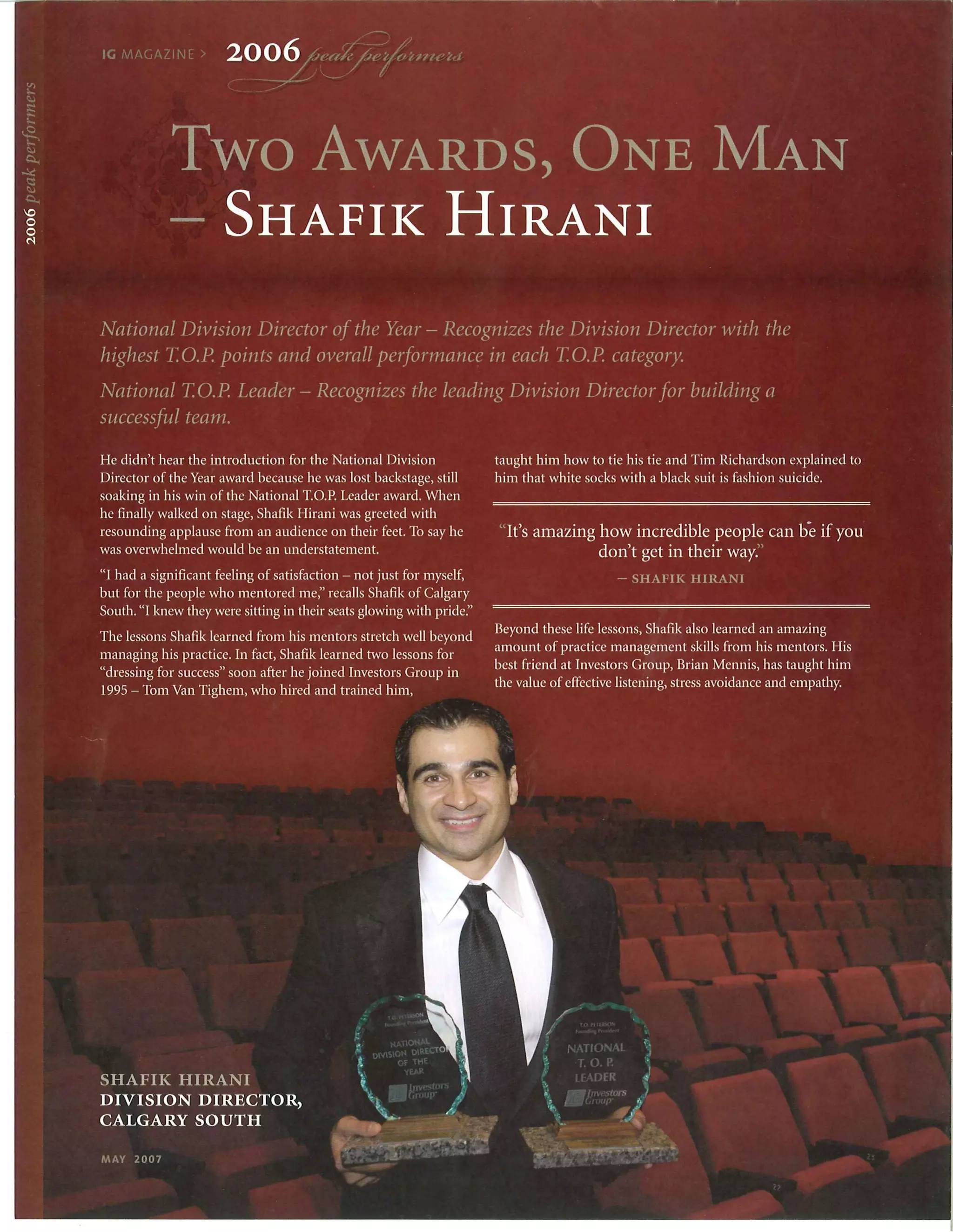 National Director of the Year 2006 | PDF
