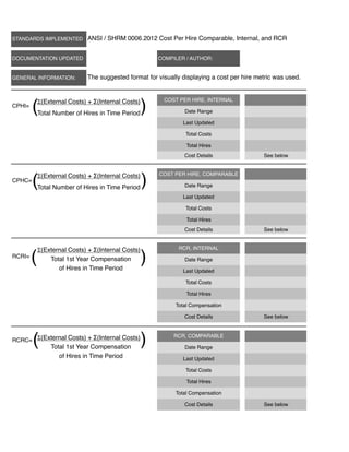 ANSI CPH Worksheet | PDF