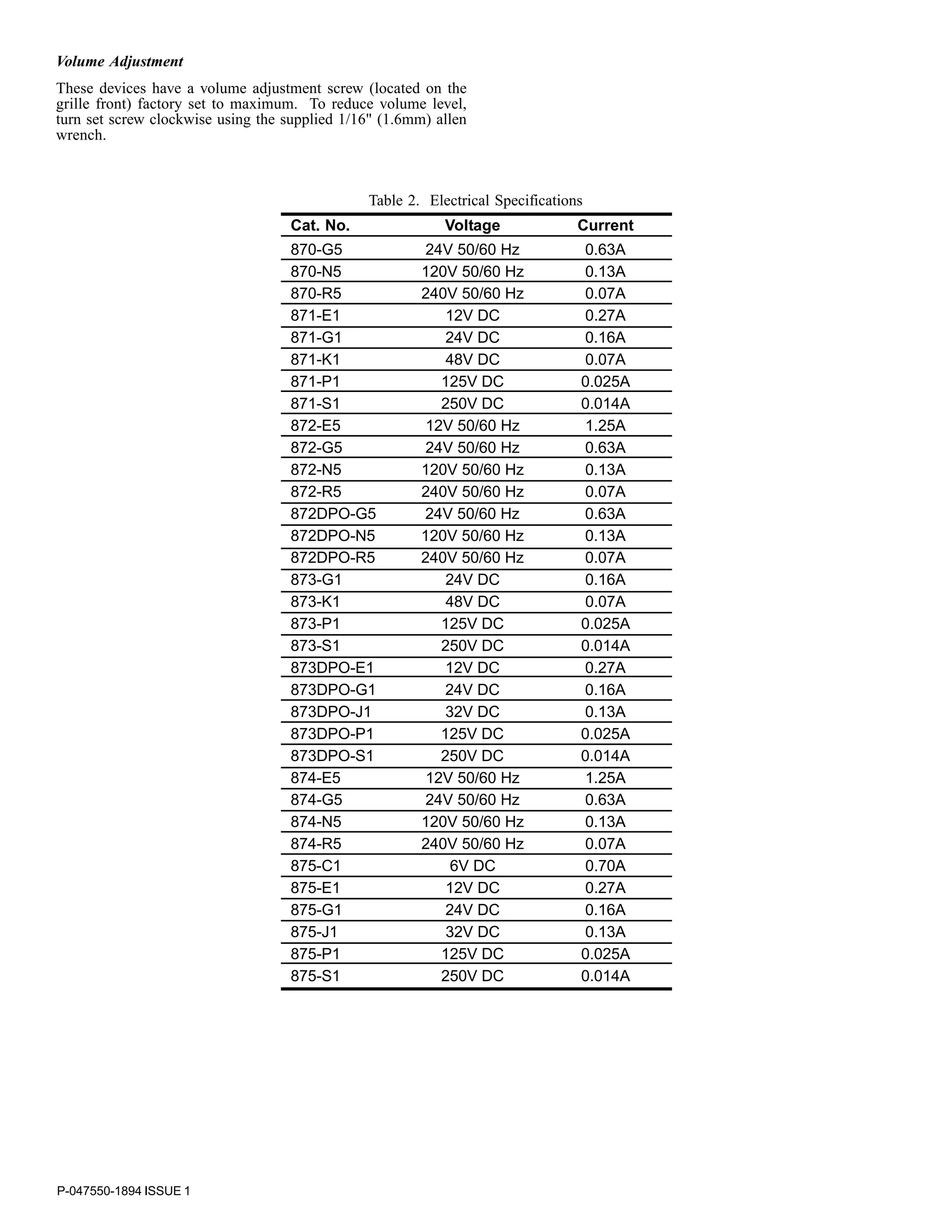 Edwards Signaling 874-N5 Installation Manual | PDF