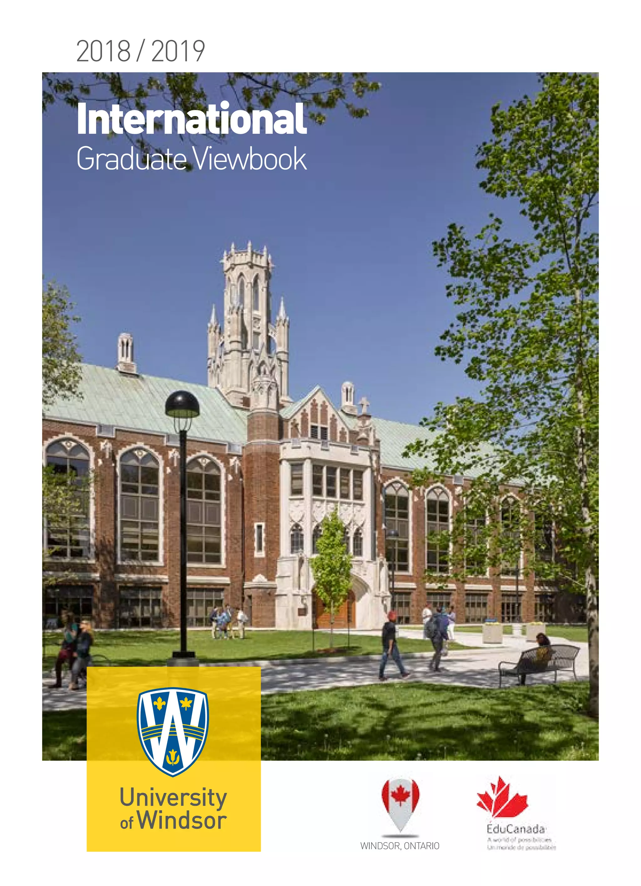 Graduate Studies viewbook for international students | PDF