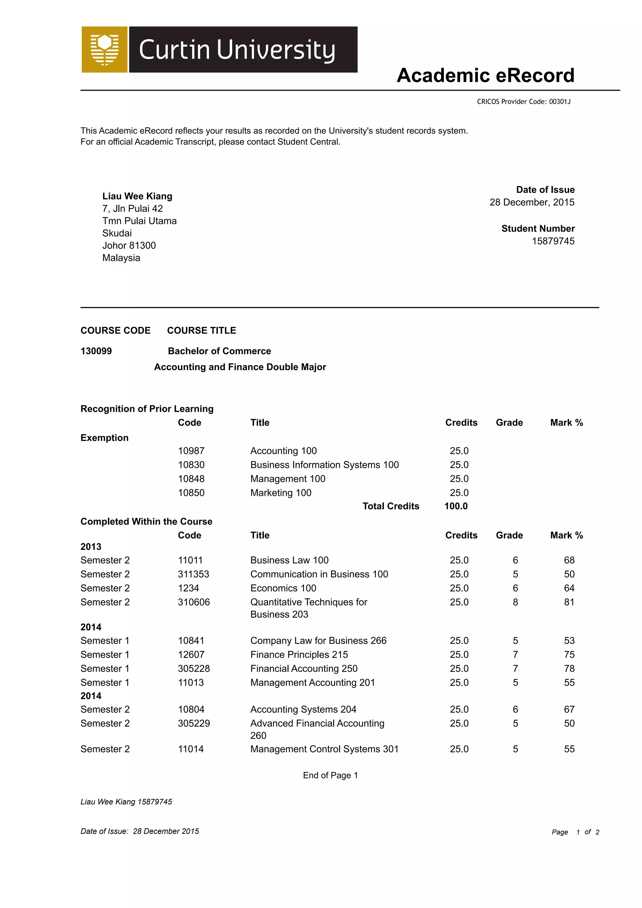 AcademiceRecord-15879745-28_Dec_2015 | PDF