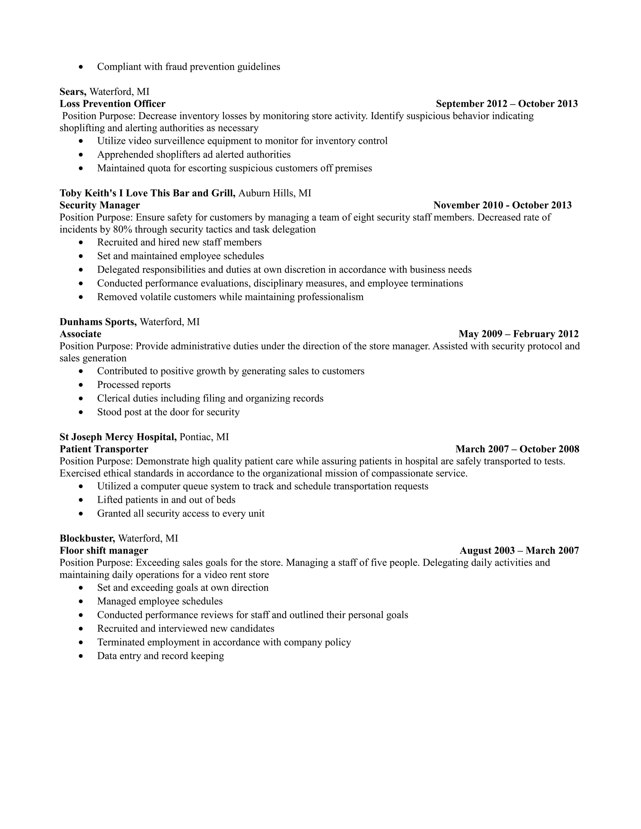 jacob bundesen resume | PDF