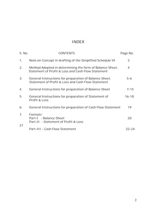 Simplified Schedule VI | PDF