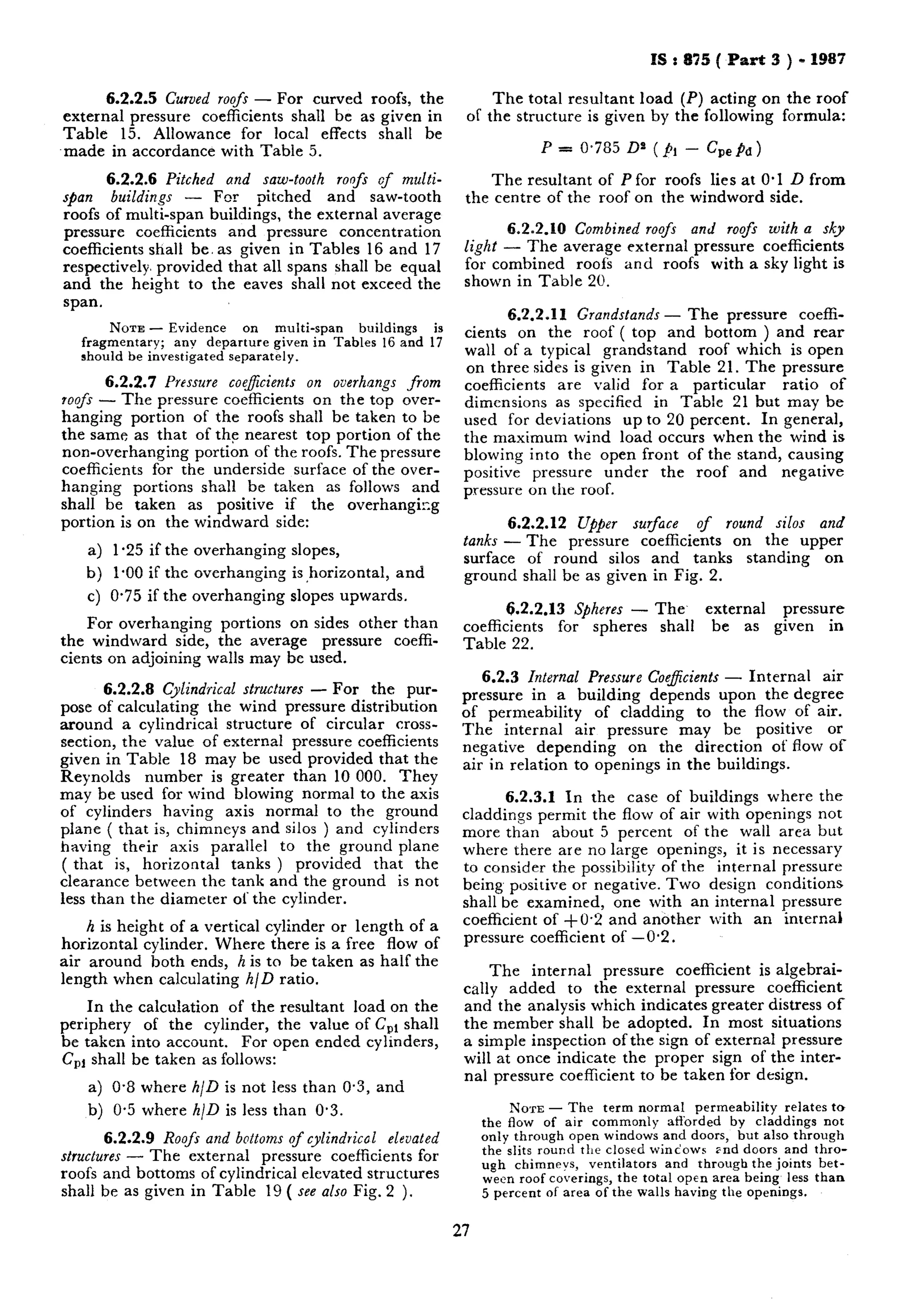 IS 875 3 | PDF