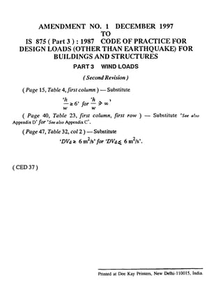 IS 875 3 | PDF