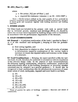 IS 875 5 | PDF
