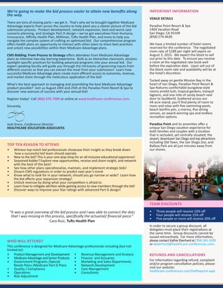 CMS Bidding From Process to Strategy-August 24-25 2015-Paradise Point ...