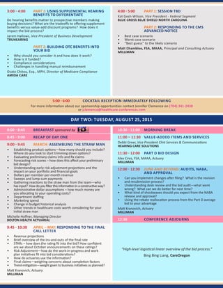 CMS Bidding From Process to Strategy-August 24-25 2015-Paradise Point ...