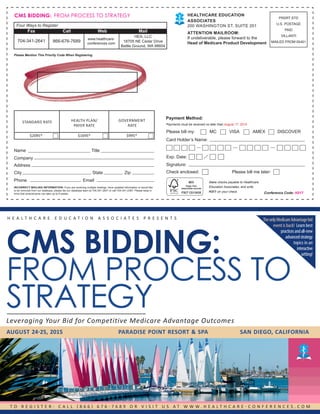 CMS Bidding From Process to Strategy-August 24-25 2015-Paradise Point ...