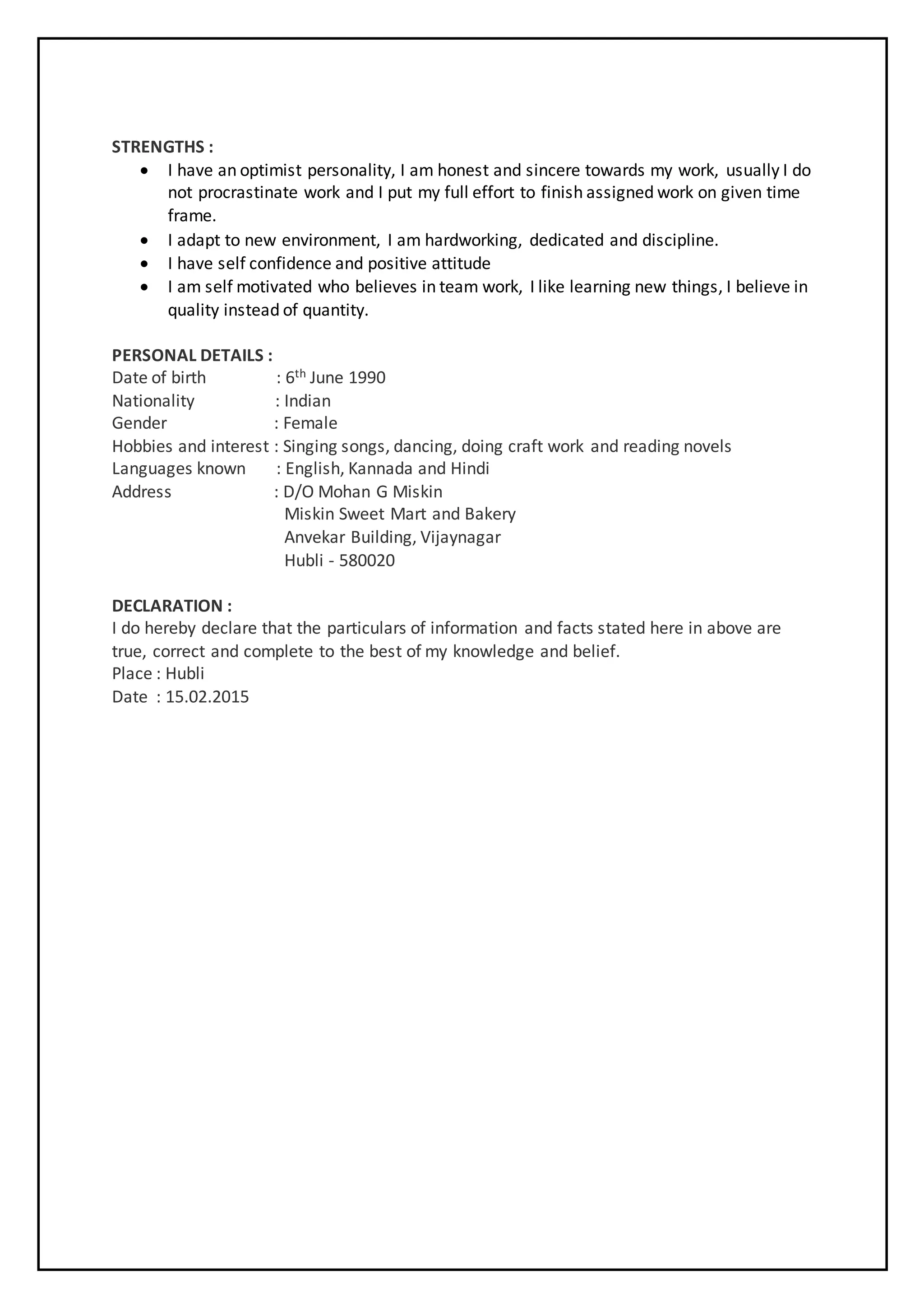 Preeti_Resume | DOCX