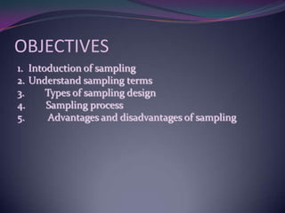 sampling | PPTX