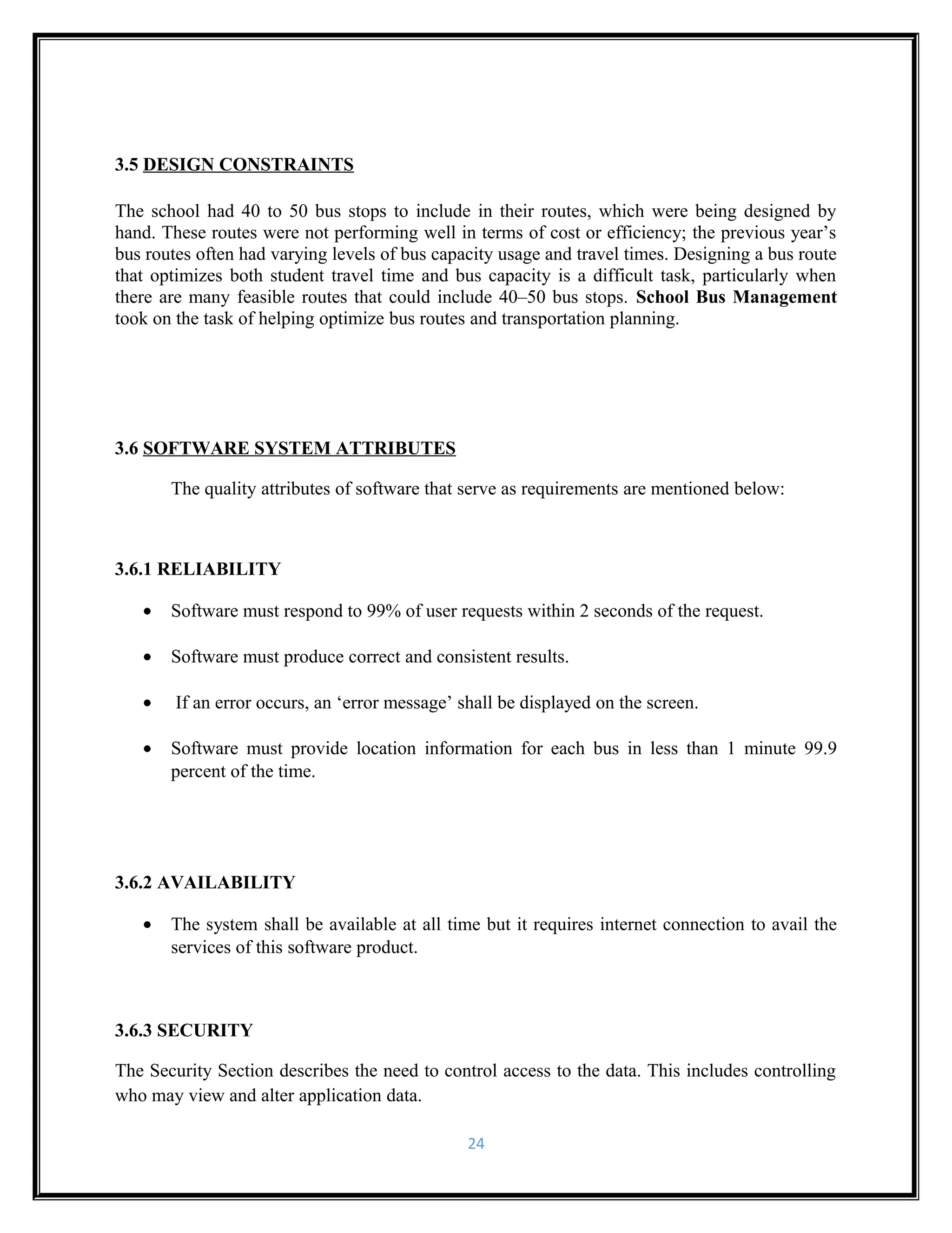SCHOOL BUS ROUTING MANAGEMENT SYSTEM [FINAL] | DOC