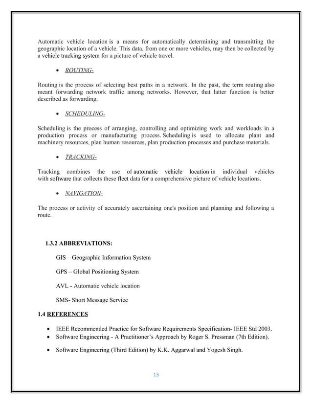 SCHOOL BUS ROUTING MANAGEMENT SYSTEM [FINAL] | DOC | Databases ...