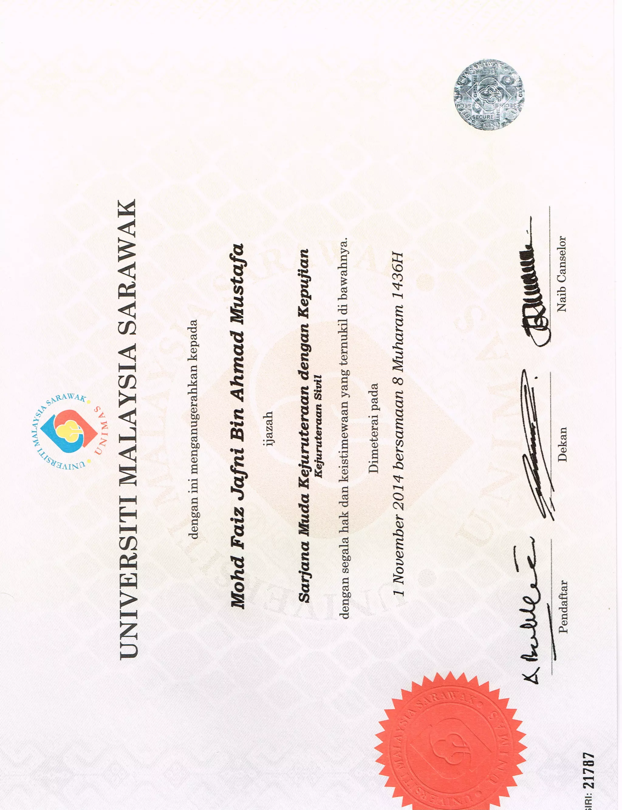 DEGREE UNIMAS | PDF