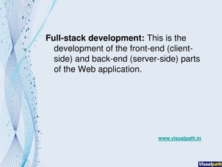 full stack development | PPT