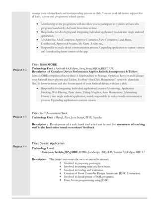 Roopa_1Year_6Mont_Java_AndroidExper | PDF