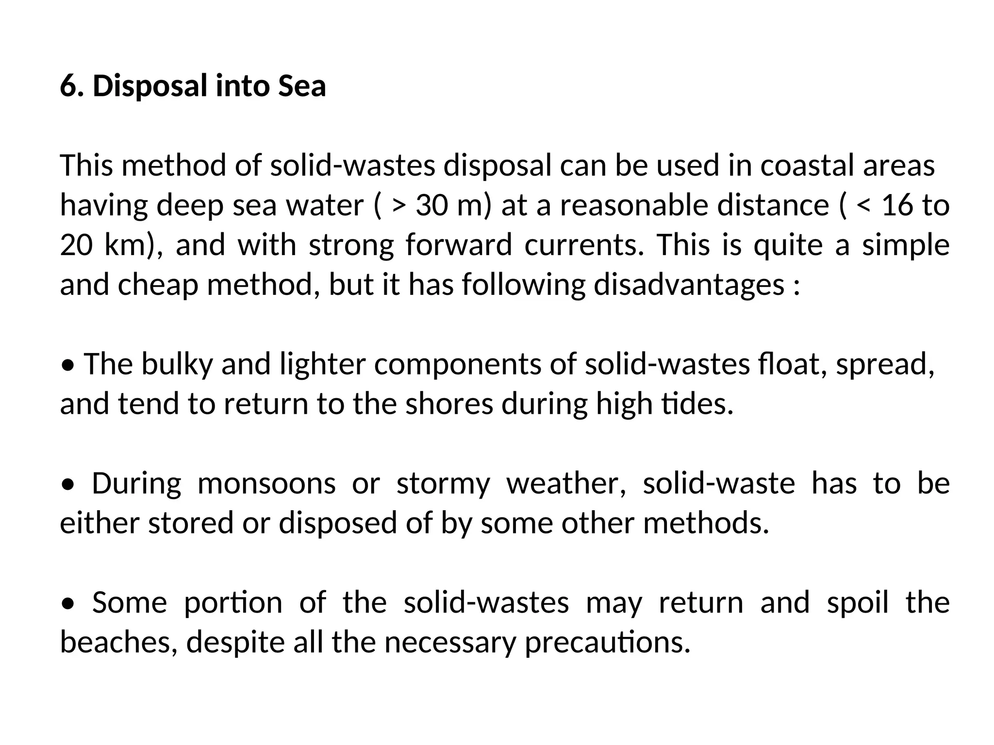 chapter 1 Solid waste management environmental Engineering | PPT