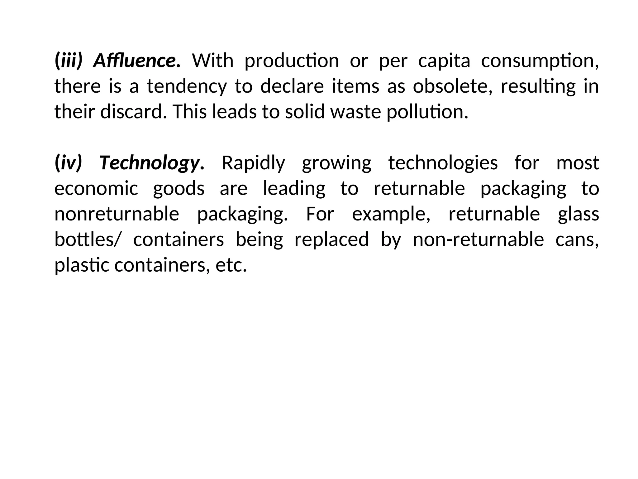 chapter 1 Solid waste management environmental Engineering | PPT