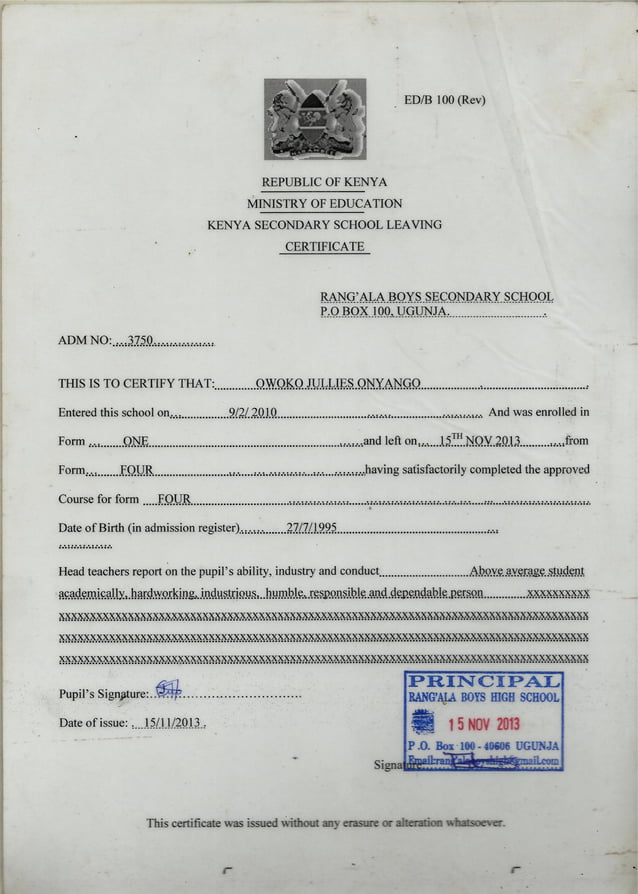 KCSE Leaving Certificate PDF kcse-leaving-certificate-pdf