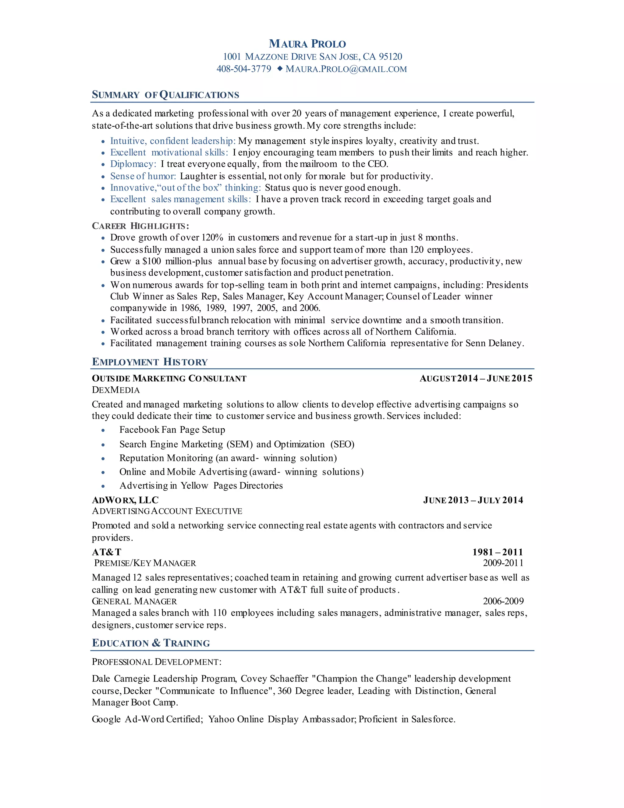 Maura_Prolo_Resume_2015-1 | DOCX